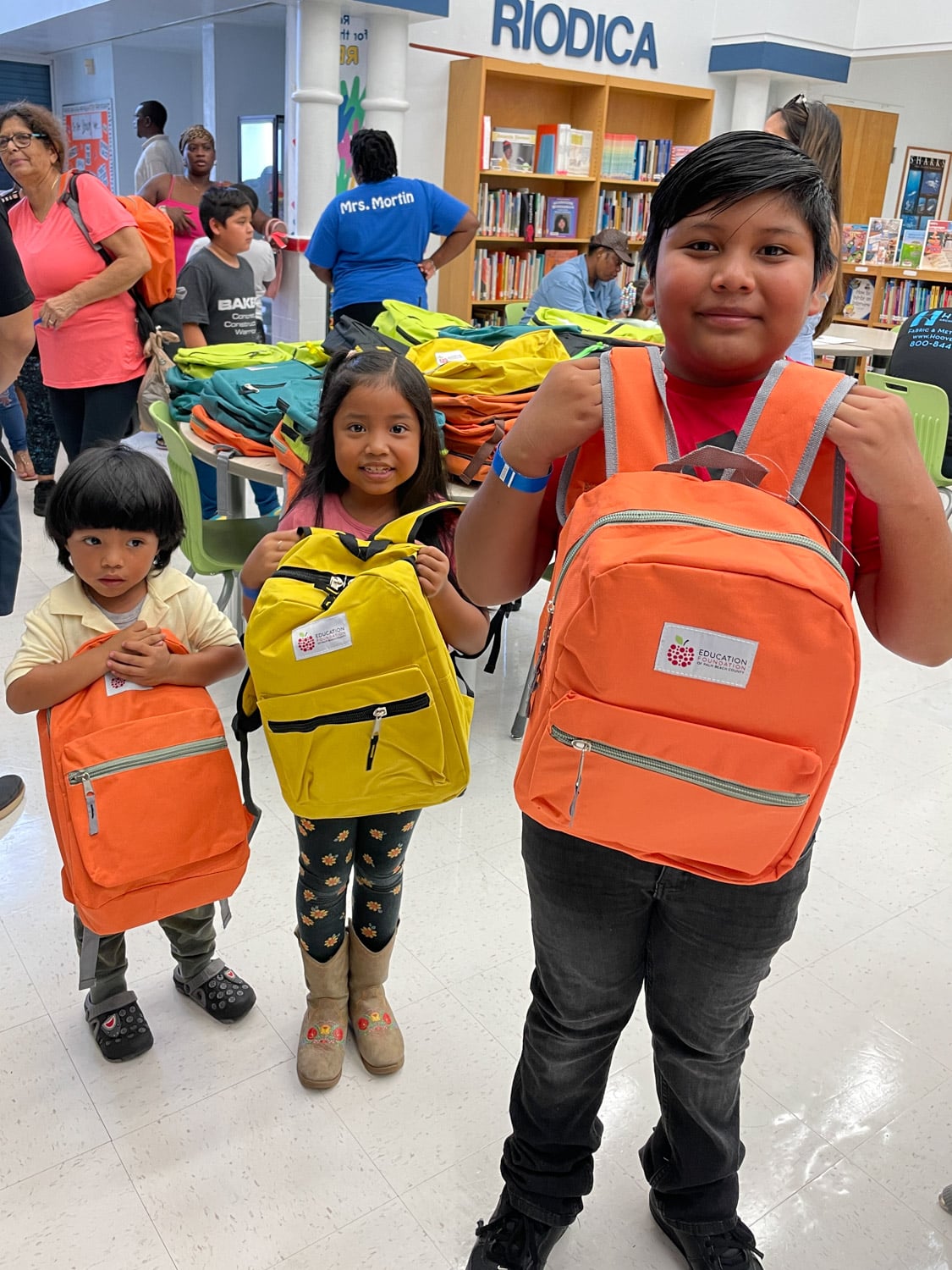 Local Businesses Generously Supply Students with Backpacks - Education ...